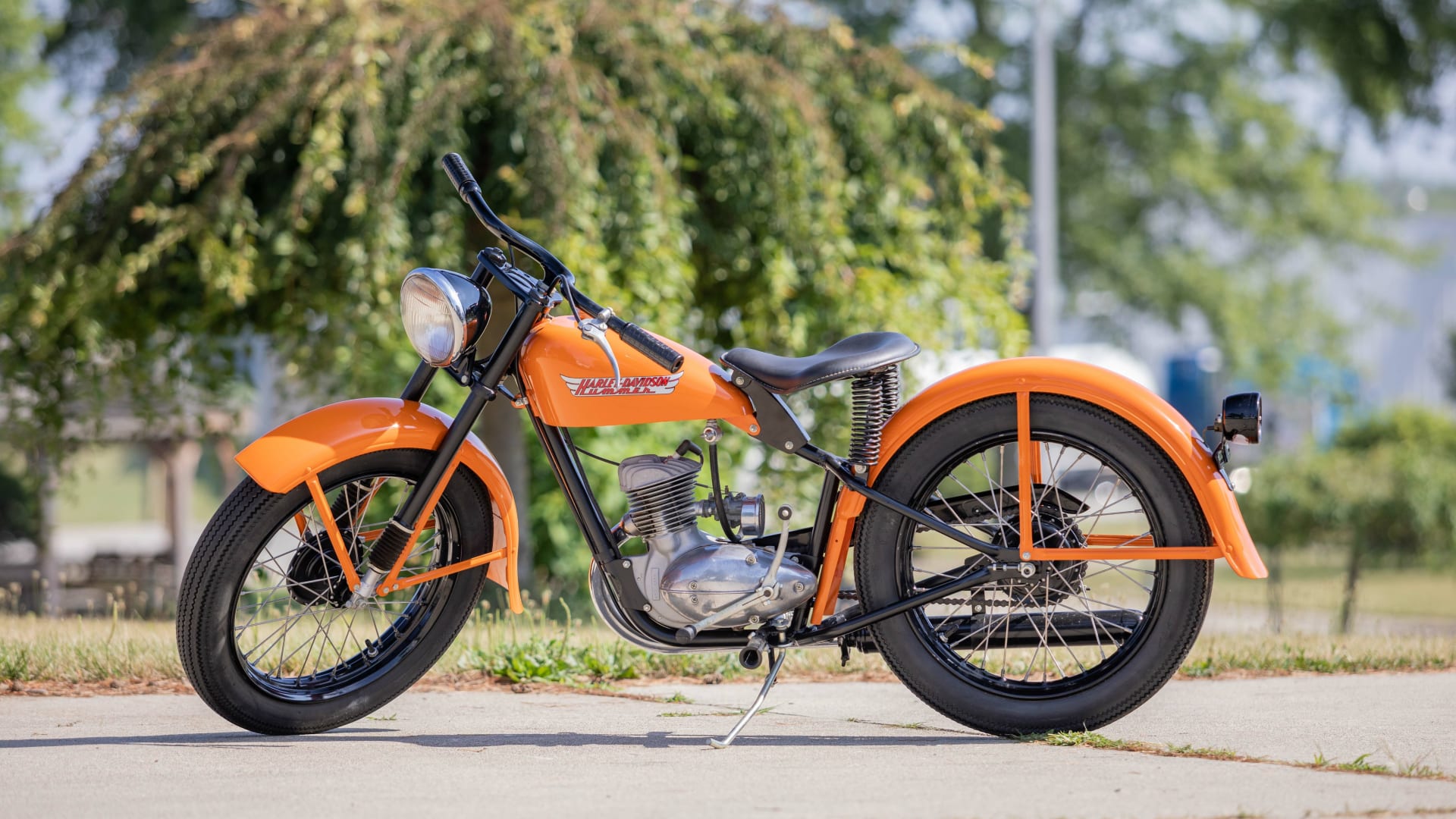 1956 Harley-Davidson Hummer B at Las Vegas Motorcycles 2023 as S254 ...