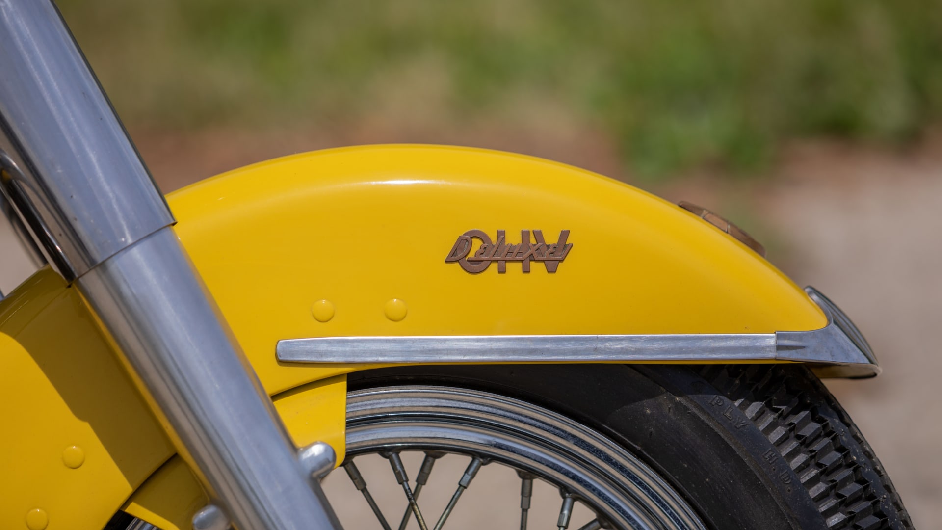 1954 Harley-Davidson Deluxe OHV Rigid Panhead 50th Anniversary at Las ...