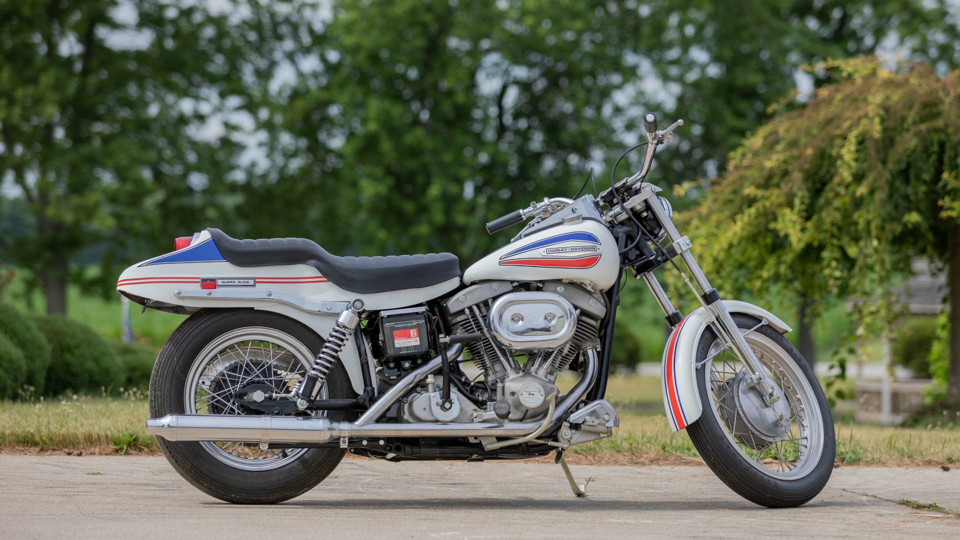 1971 Harley-Davidson FX Super-Glide at Las Vegas Motorcycles 2023 as ...