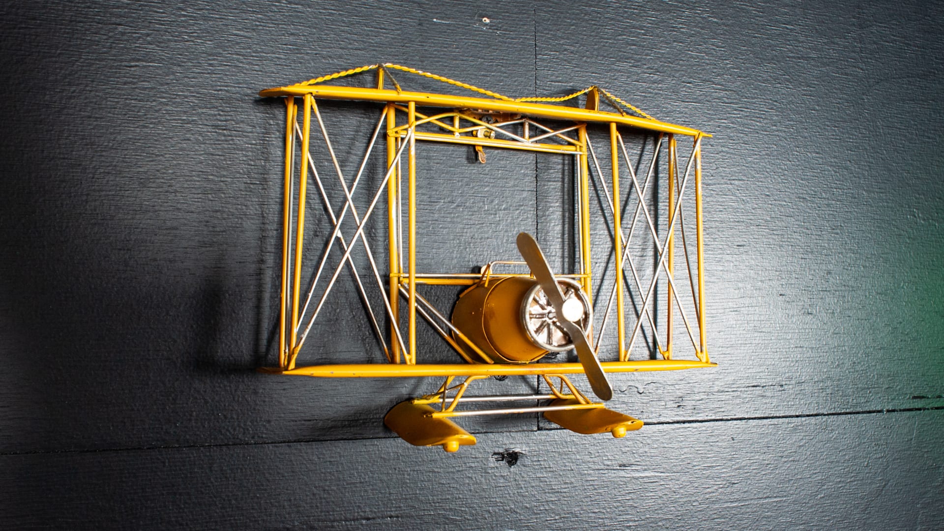 Bi-Wing Wall-Mounted Tin Model 12x5x10 at The Eddie Vannoy Collection ...