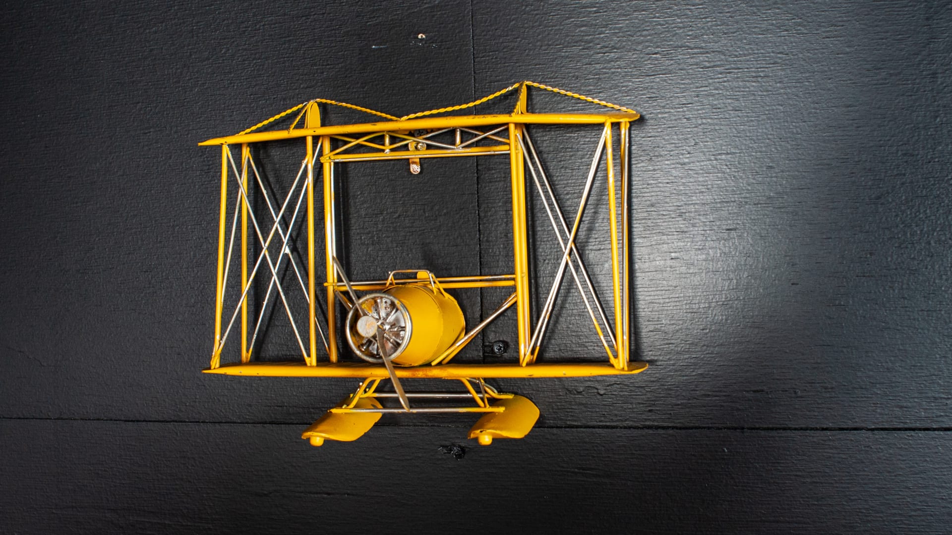 Bi-Wing Wall-Mounted Tin Model 12x5x10 at The Eddie Vannoy Collection ...