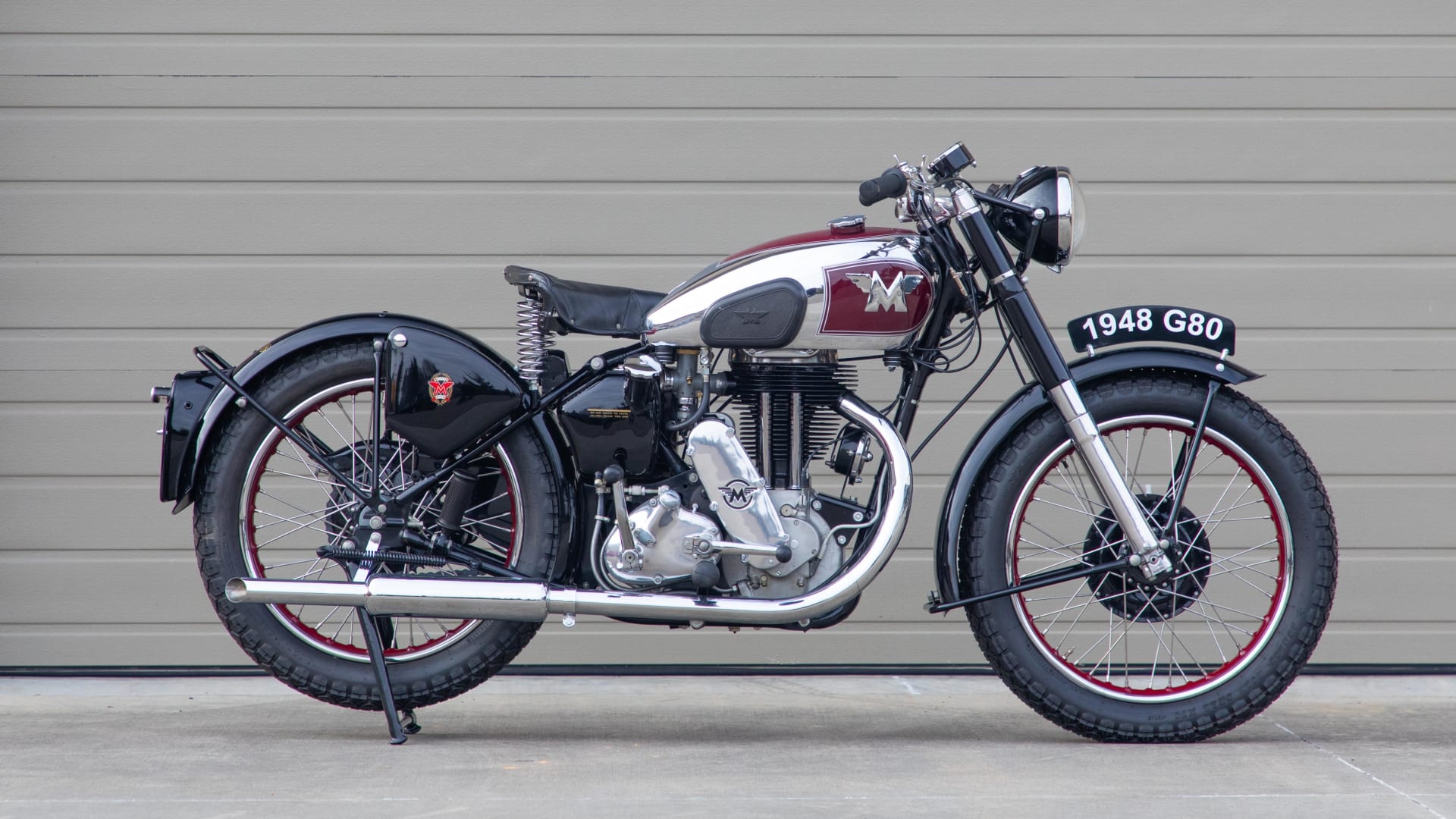 1948 Matchless G80S Clubman at The Eddie Vannoy Collection 2020 as V37 ...