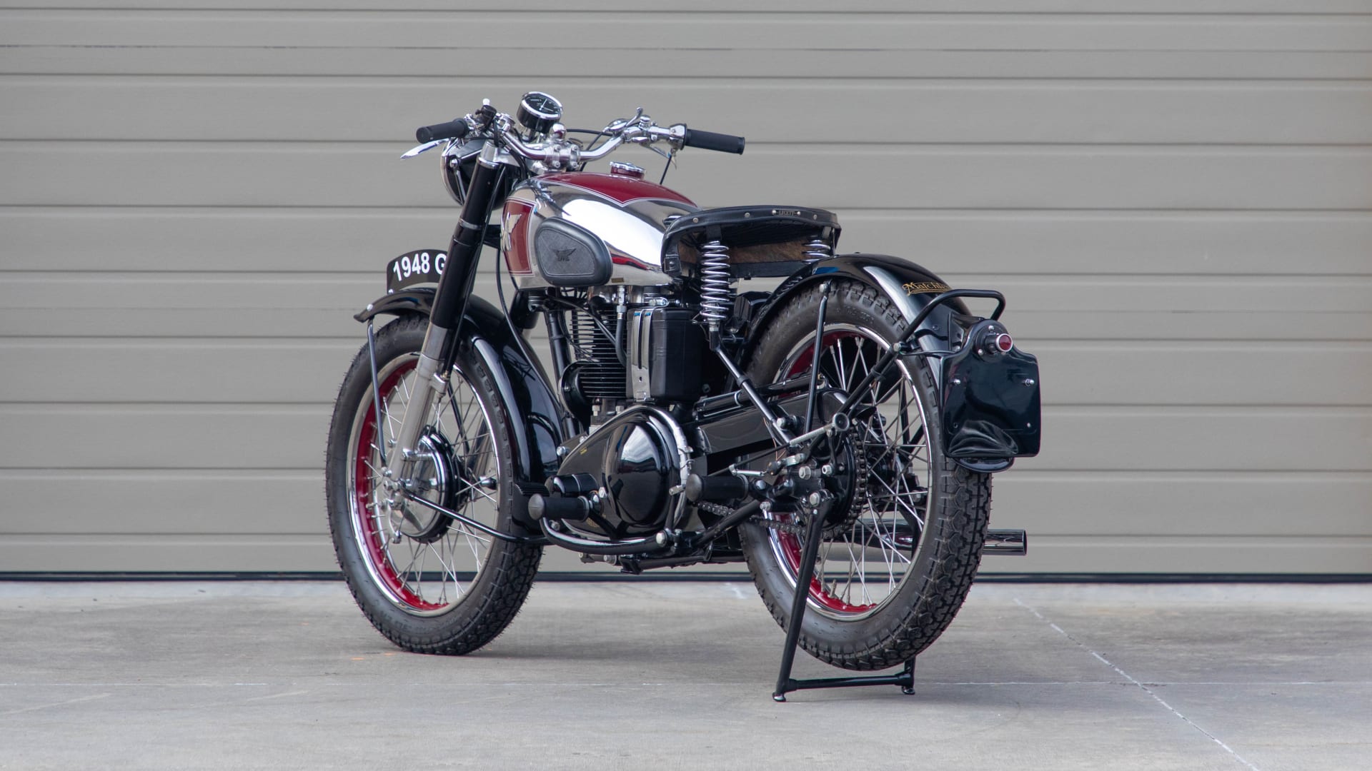 1948 Matchless G80S Clubman at The Eddie Vannoy Collection 2020 as V37 ...