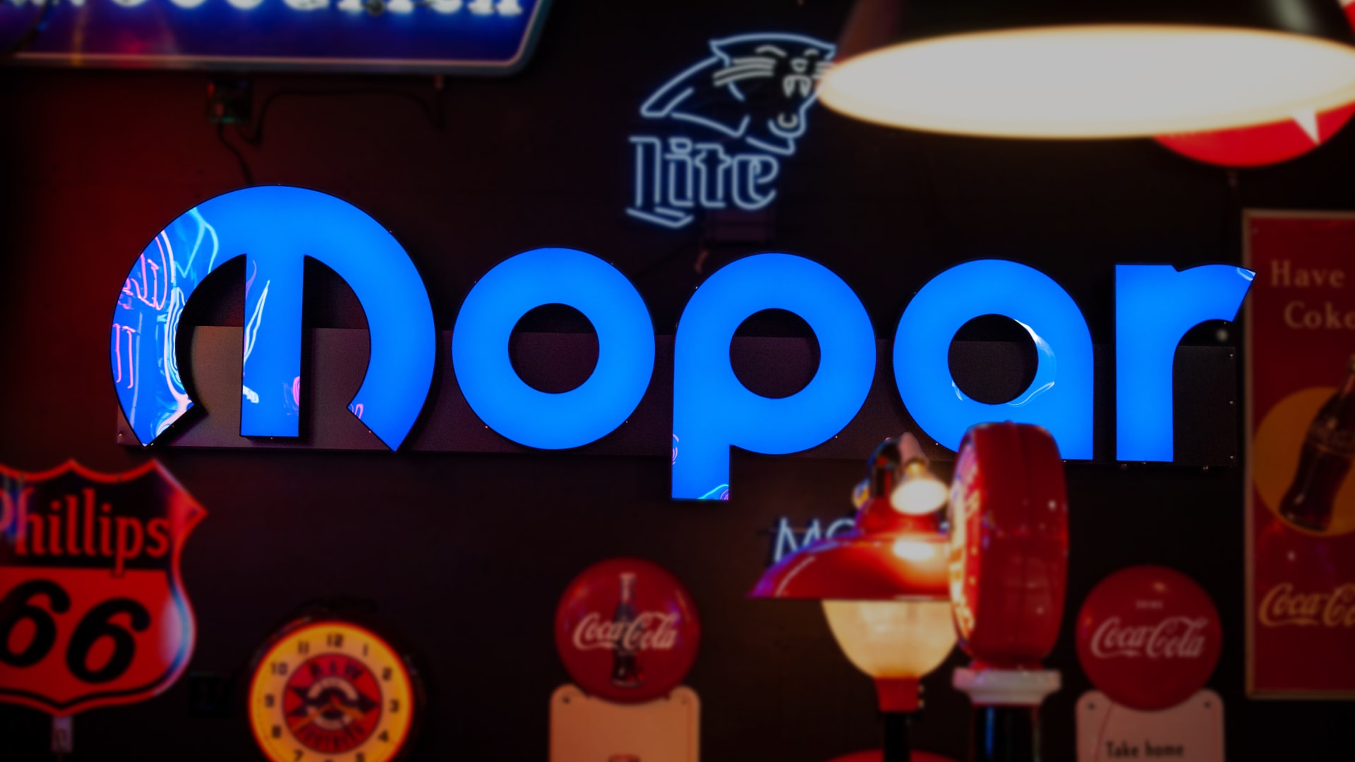 Mopar Led Sign at The Eddie Vannoy Collection 2020 as K415 - Mecum Auctions