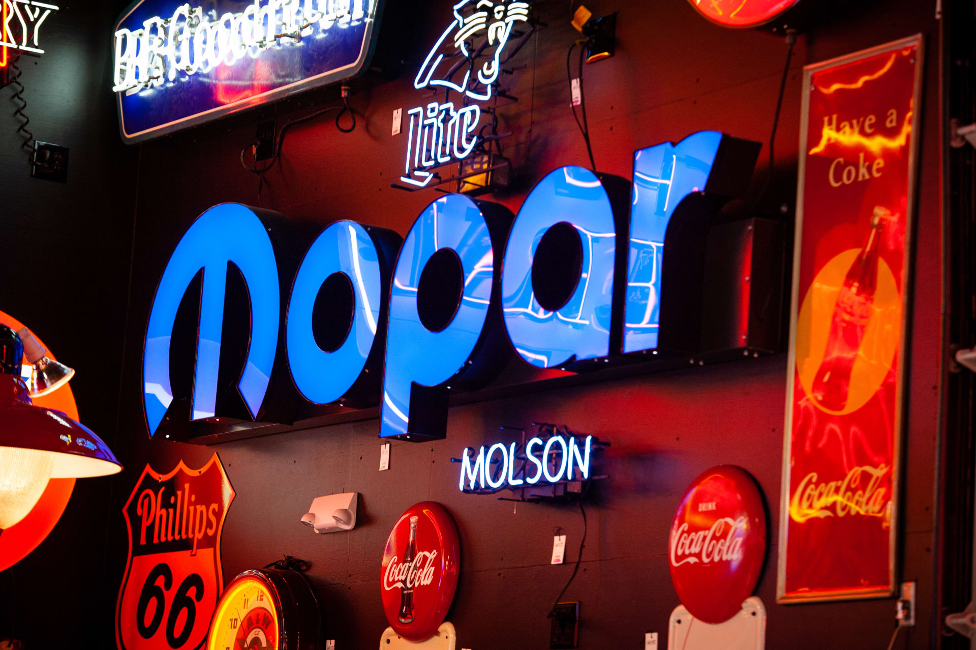Mopar Led Sign at The Eddie Vannoy Collection 2020 as K415 - Mecum Auctions