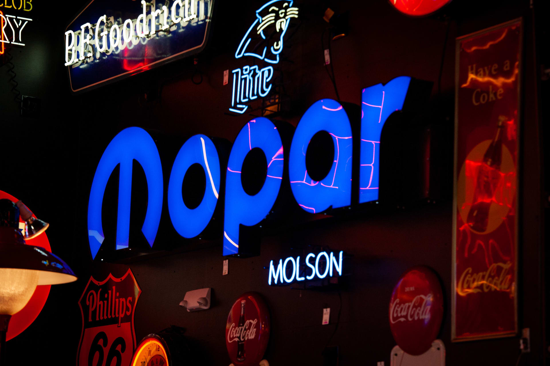 Mopar Led Sign at The Eddie Vannoy Collection 2020 as K415 - Mecum Auctions