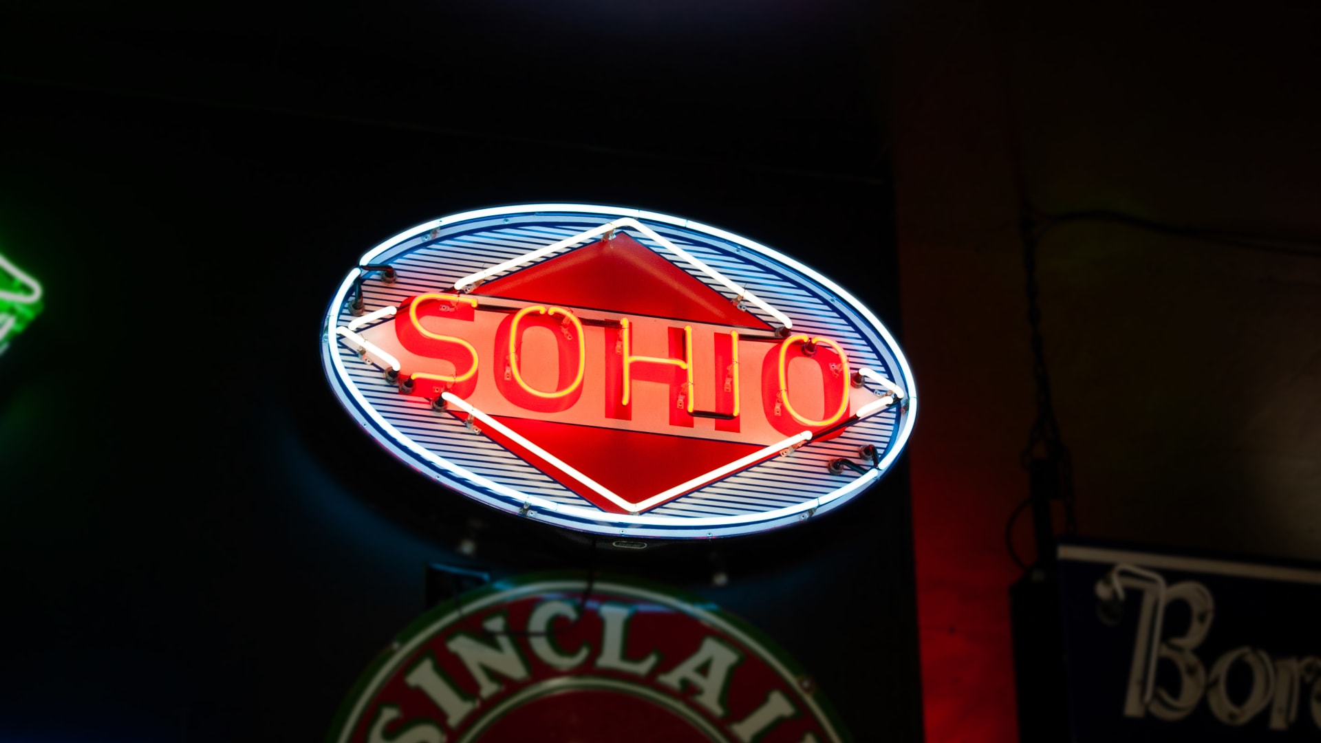 Sohio Neon Sign at The Eddie Vannoy Collection 2020 as K268 - Mecum ...