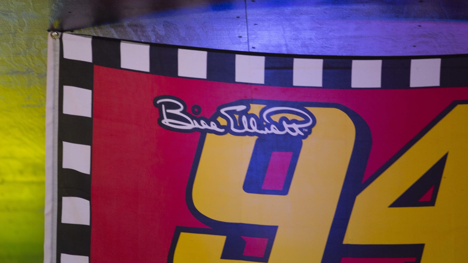 Bill Elliott Banner at The Eddie Vannoy Collection 2020 as J379 - Mecum ...