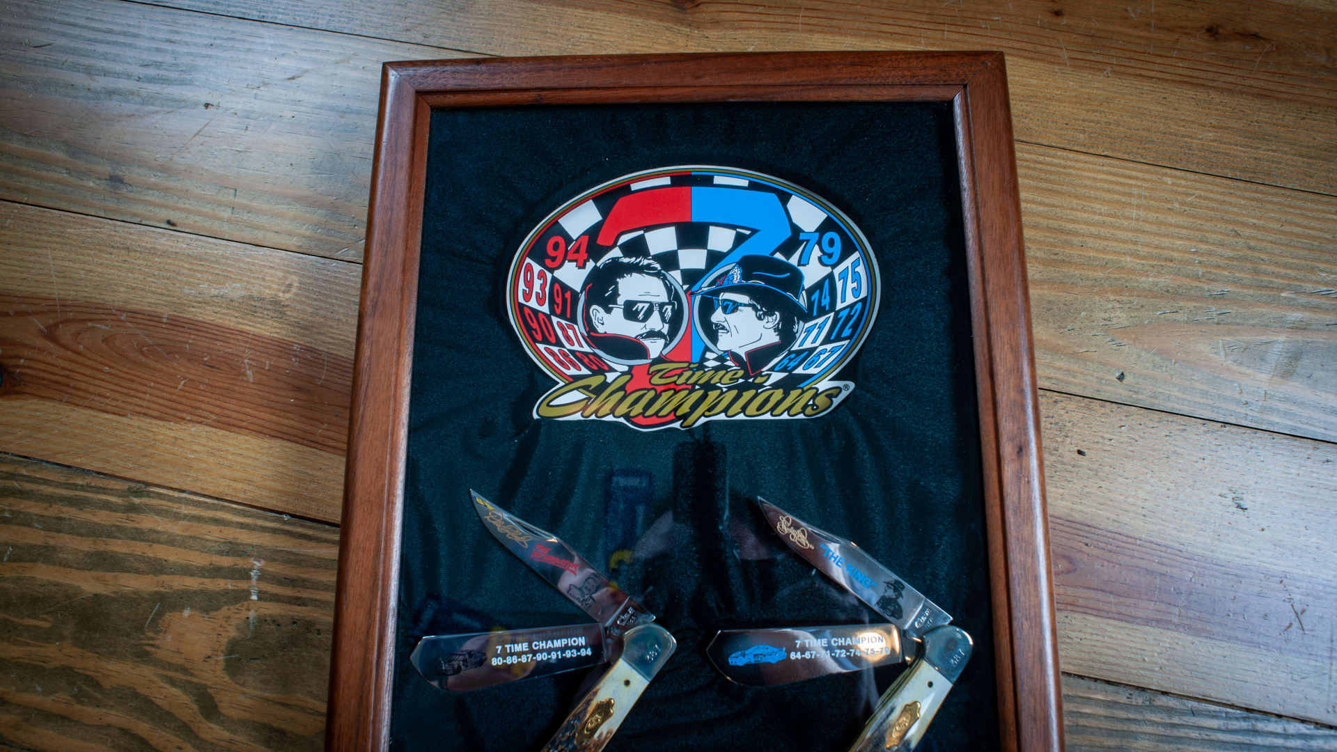 Richard Petty And Dale Earnhardt Pocket Knives at The Eddie Vannoy ...