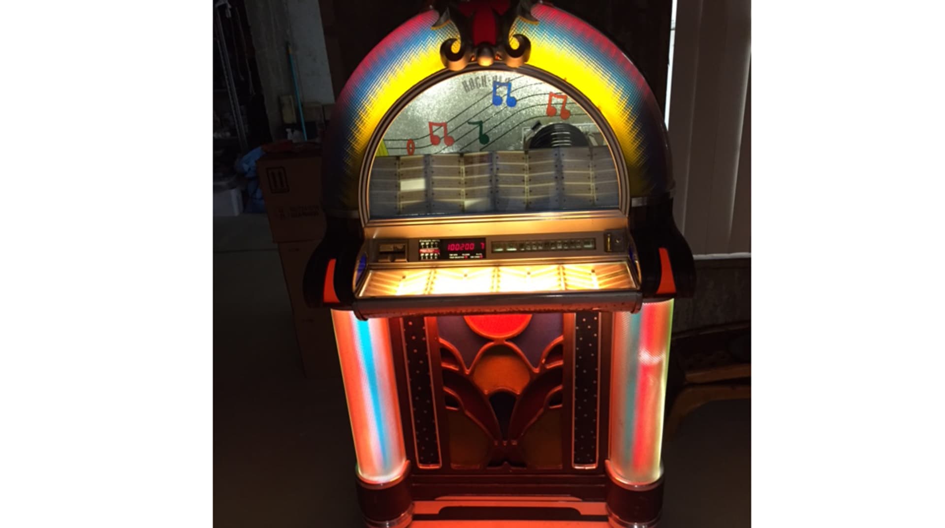 1987 Original Rockola 1000 Nostalgia Jukebox at Harrisburg 2016 as K84 ...