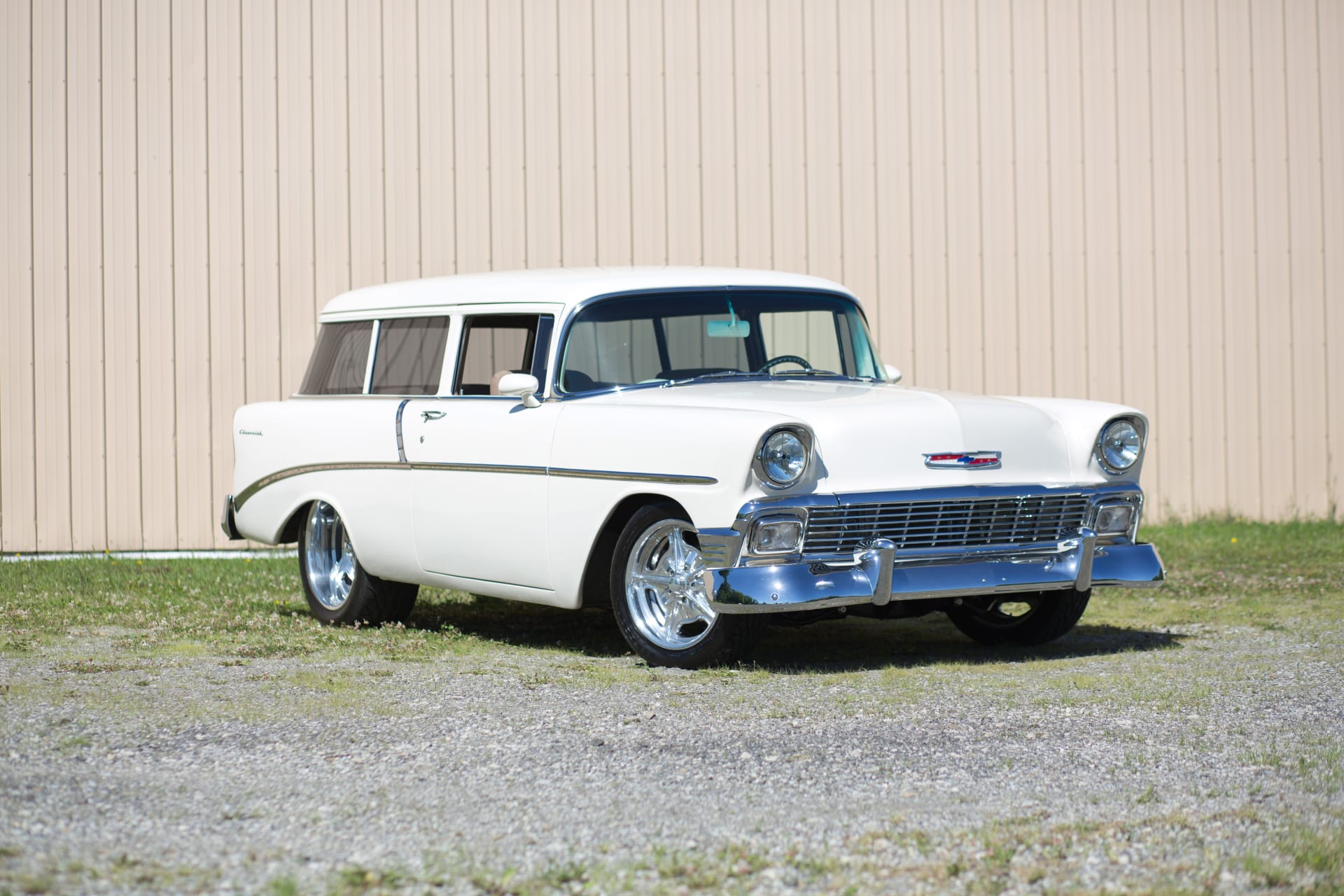 1956 Chevrolet 210 Wagon at Harrisburg 2018 as F107.1 - Mecum Auctions