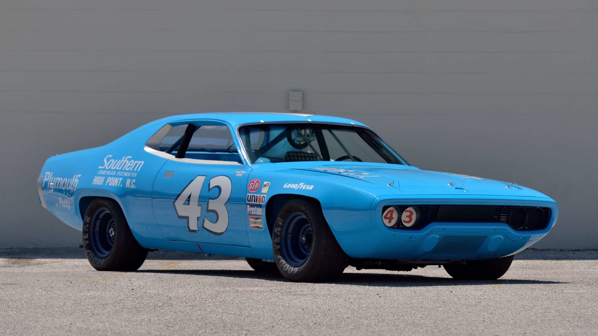 1971 Plymouth Road Runner Richard Petty NASCAR at Harrisburg 2019 as ...