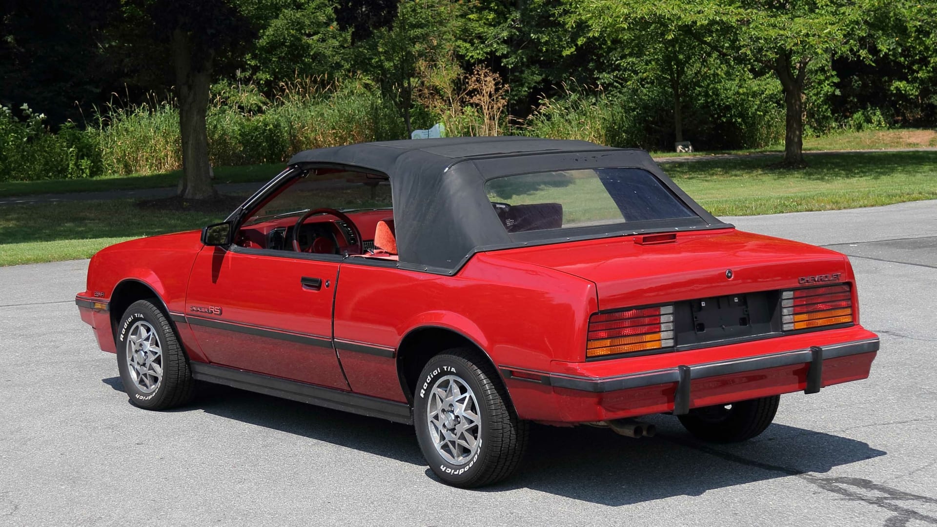 1986 Chevrolet Cavalier Convertible at Harrisburg 2022 as W104 - Mecum ...
