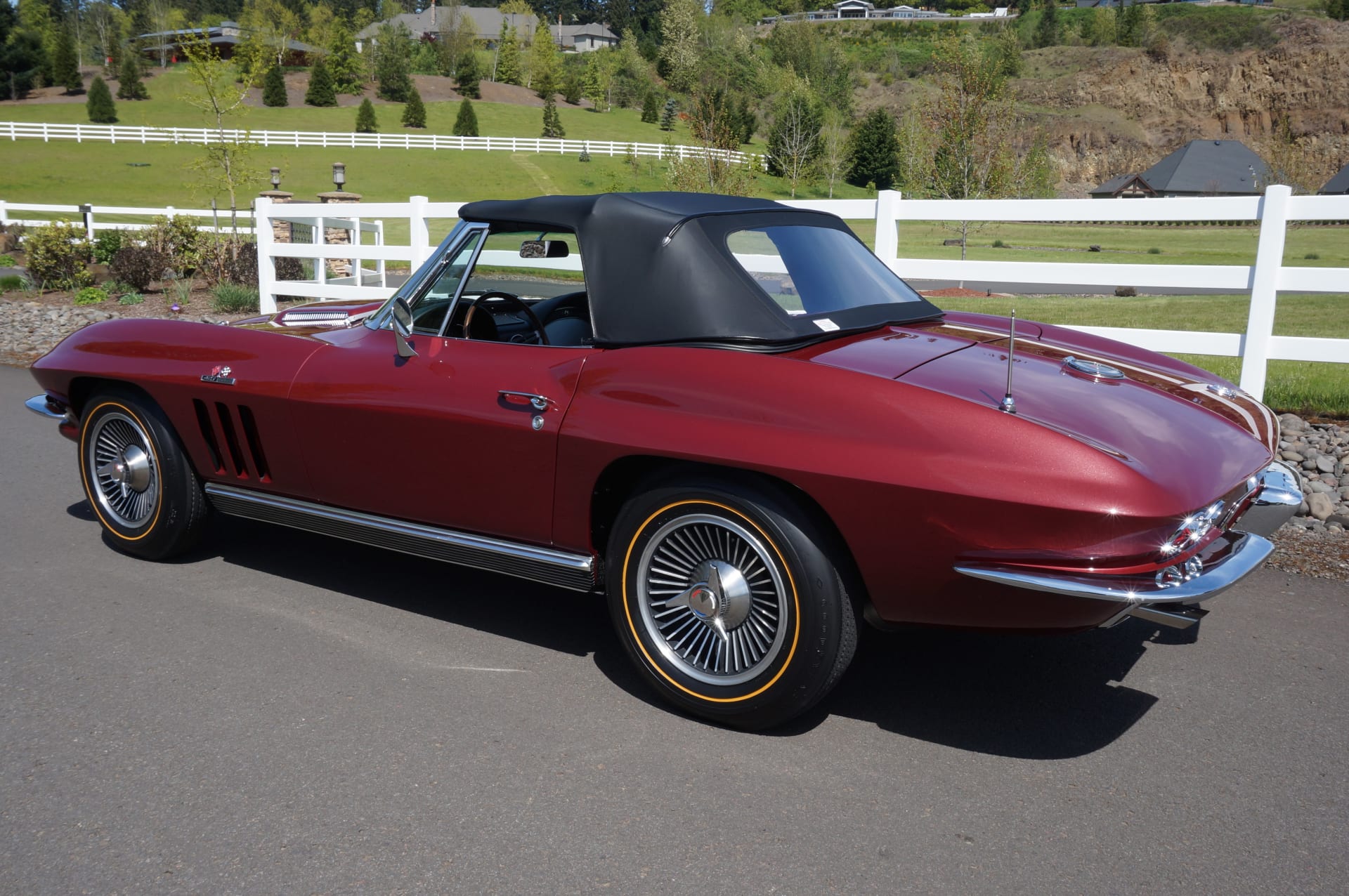 1966 Chevrolet Corvette Convertible at Portland 2018 as S163 - Mecum ...