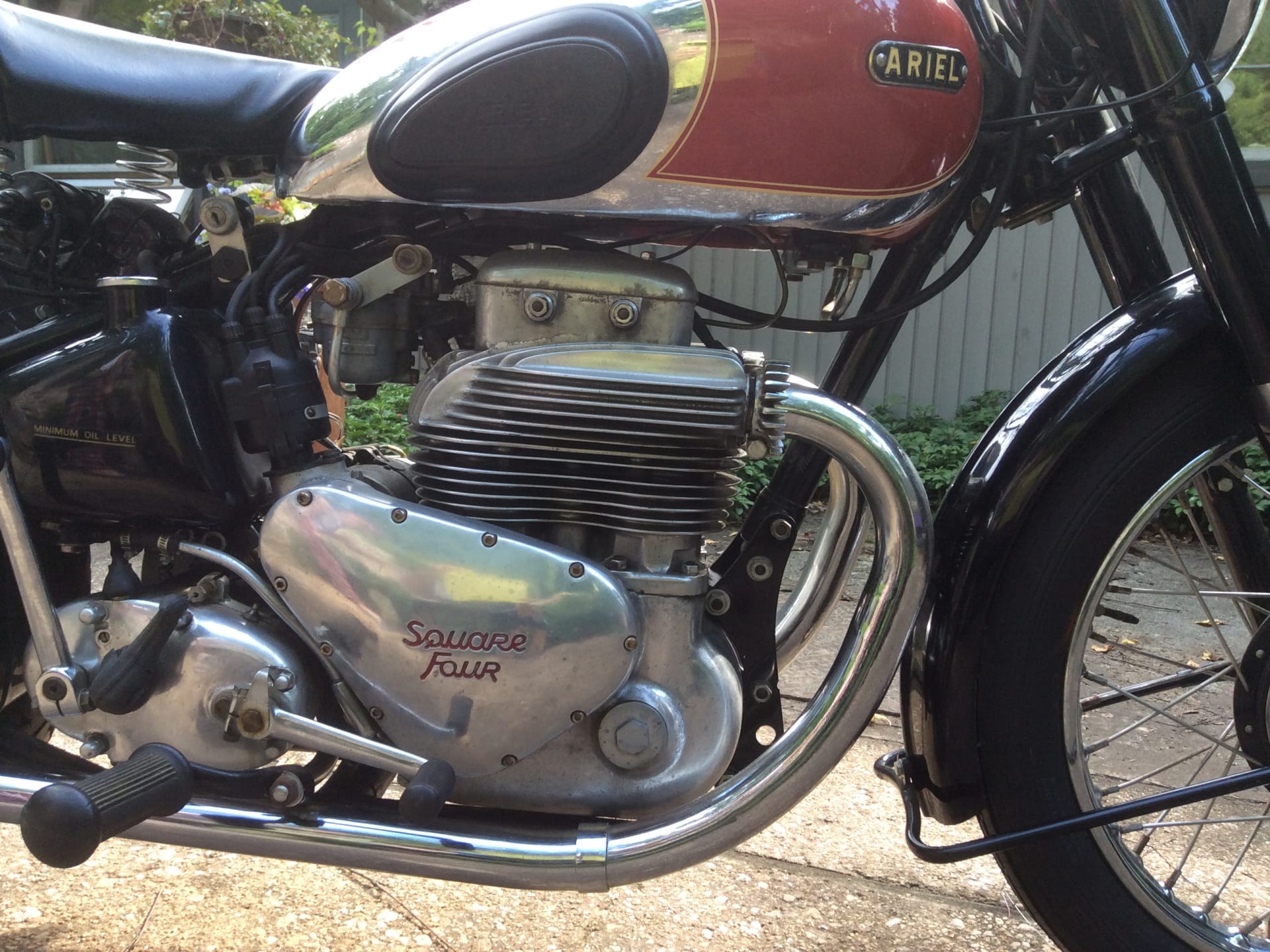 1949 Ariel MK I Motorcycle at Harrisburg Motorcycles 2014 as U166 ...