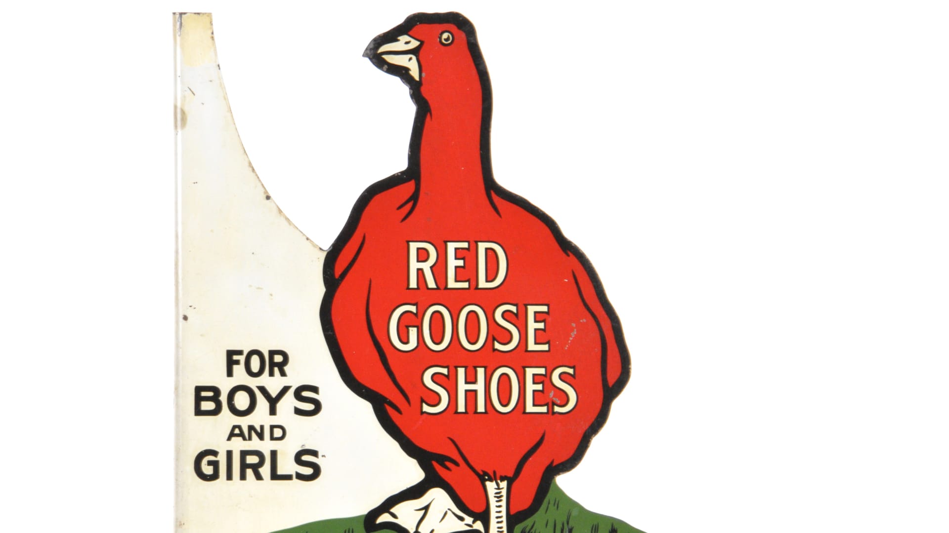 Red Goose Shoes Sign DSTF 12.5x20 at The Road Art Auction 2015 as U26 ...