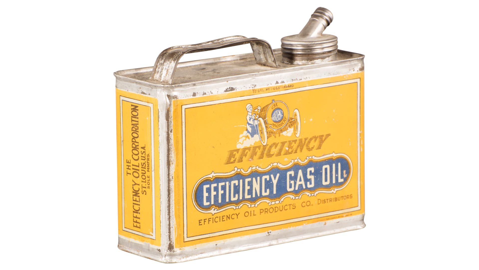 Efficiency Gas Oil Half Gallon Oil Can at The Road Art Collection 2016 ...