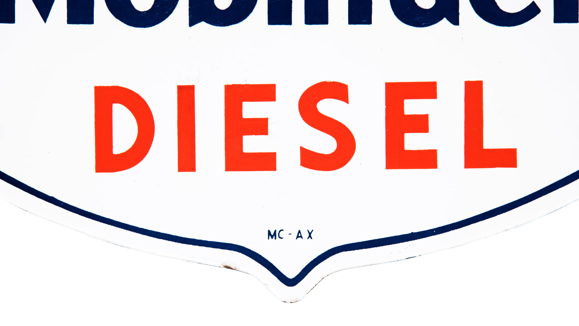 Mobilfuel Diesel Pp Sign SSP 12.5x13 at The Road Art Collection 2016 as ...