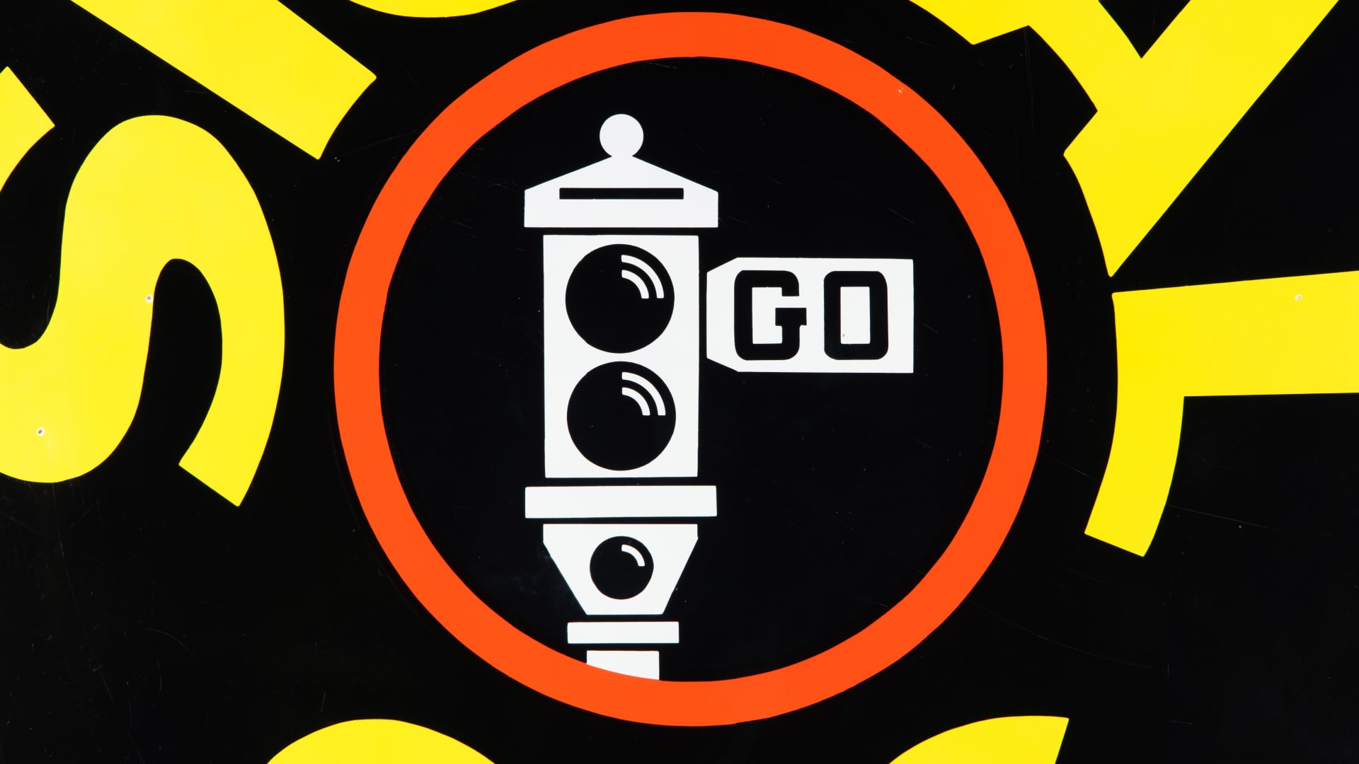 Signal Go Gas Sign DSP 72 Inches at The Road Art Collection 2016 asS191 ...
