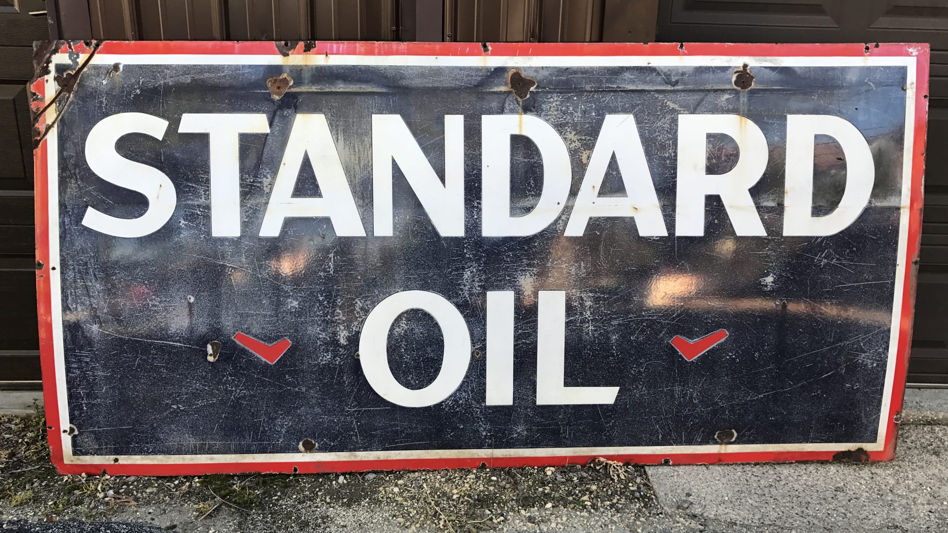 Standard Oil Porcelain Sign 8x4 at Indy Road Art 2017 as K212 - Mecum ...