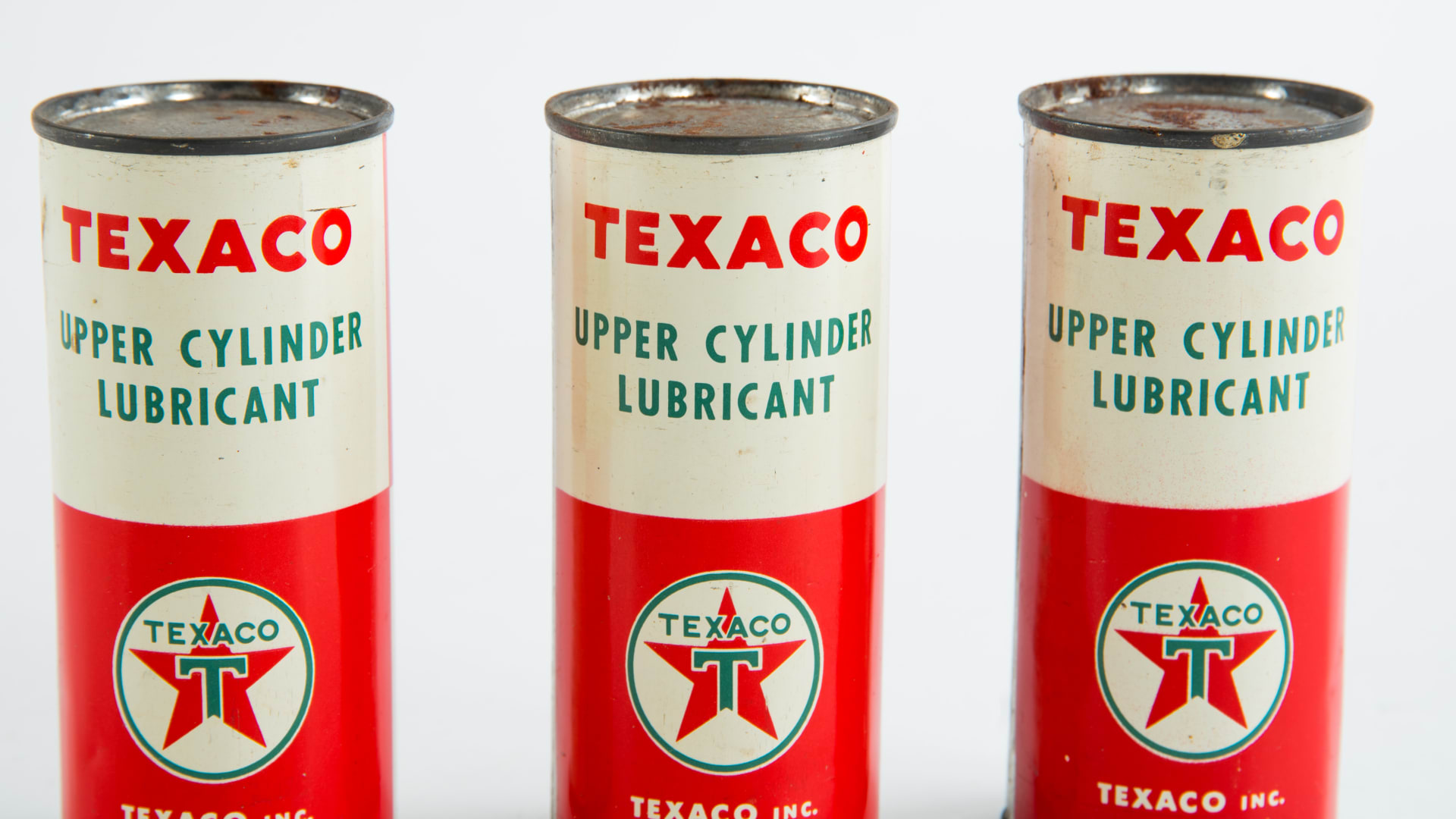 Texaco Upper Cylinder Lubricant Cans at The Road Art Collection 2017 ...