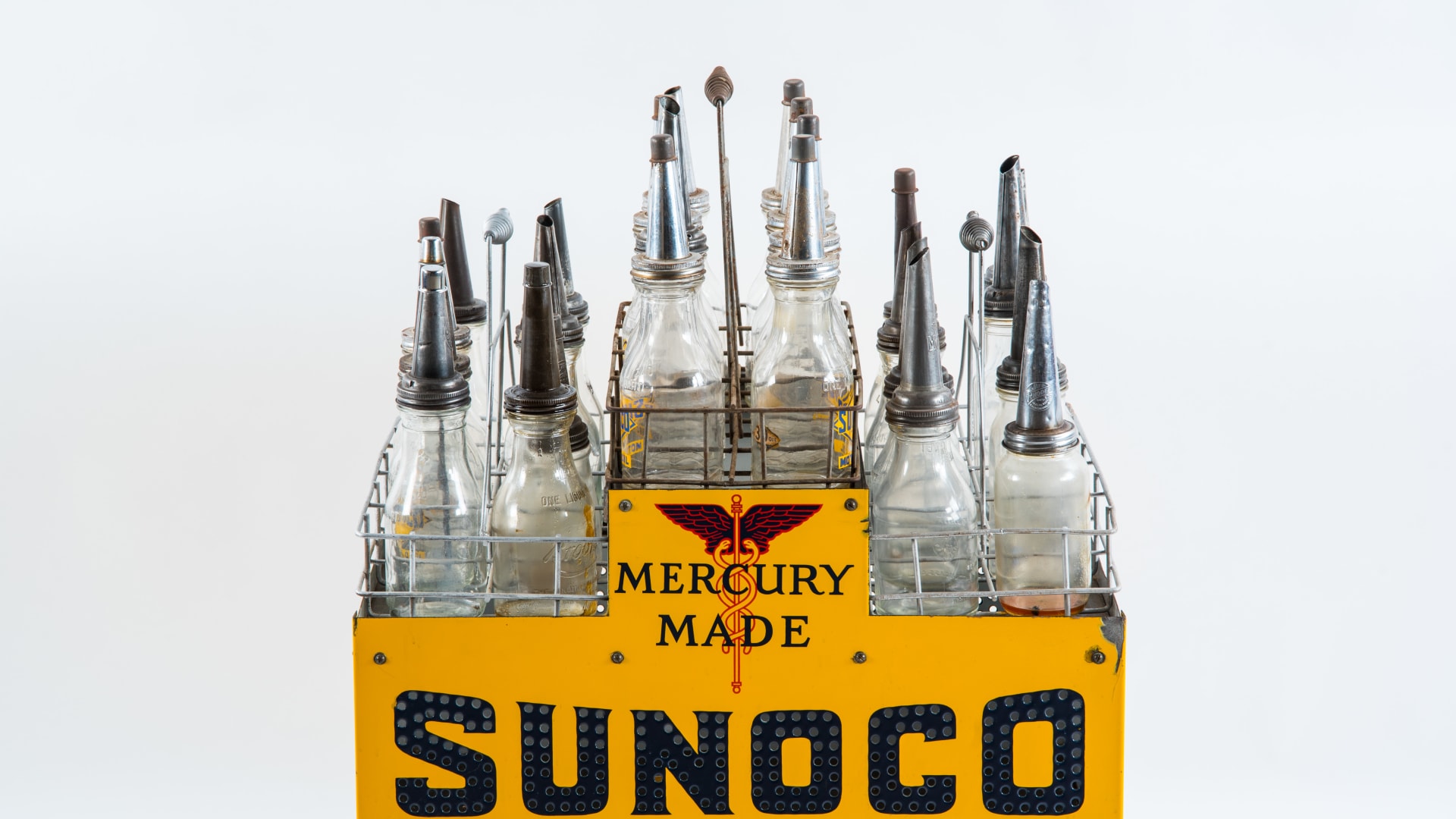 SUNOCO Motor Oil Bottle Rack at The Road Art Collection 2017 as F55 ...