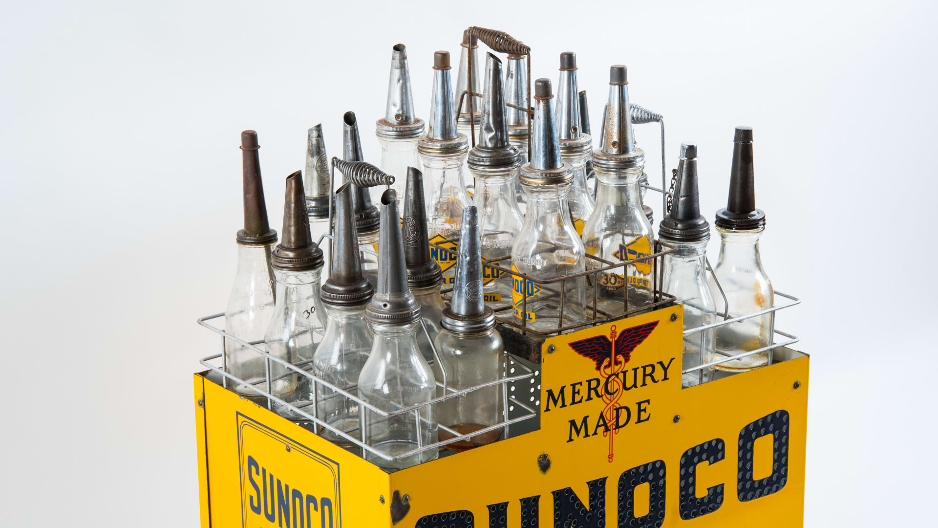 SUNOCO Motor Oil Bottle Rack at The Road Art Collection 2017 as F55 ...