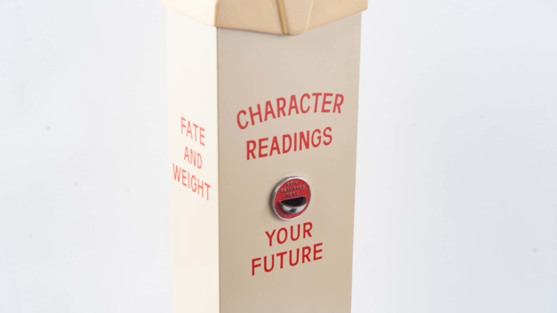 Penny Scale Tells Your Fortune, Restored at Harrisburg Road Art 2019 as ...