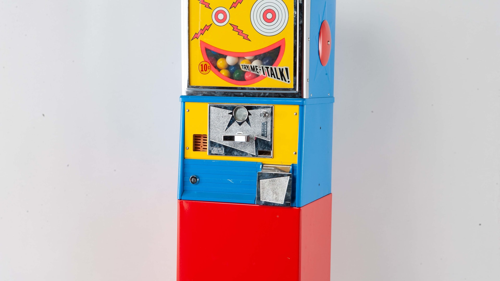 Robot Talking Gumball Machine, Restored at Harrisburg Road Art 2019 as ...