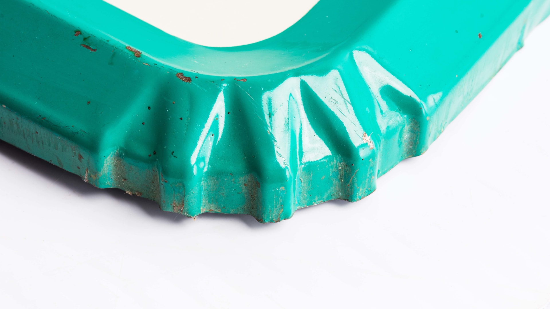 1960s Coca-Cola NOS Fishtail Sign With Bottlecap Ends 72x36 at ...