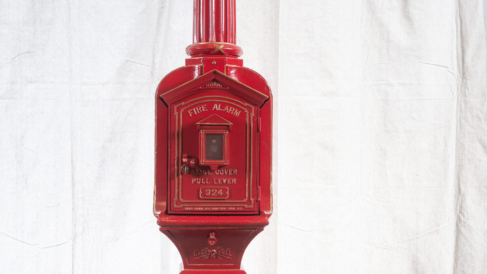 Early 1900s Firebox With Globe 148x16x16 at Harrisburg Road Art 2019 as ...