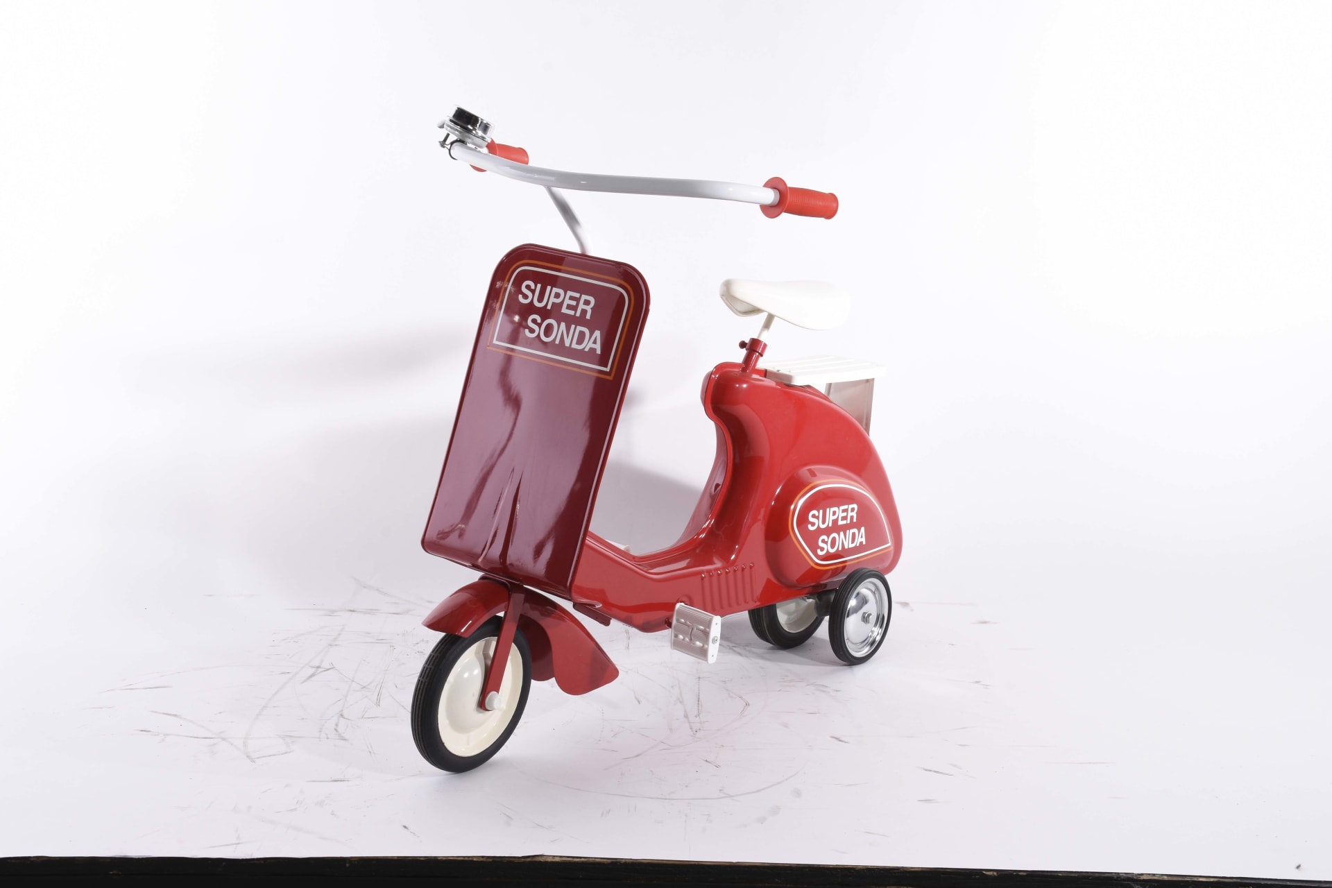 Restored 1950s Garton Super Sonda Pedal Scooter, Chain Drive 37x13x29 ...