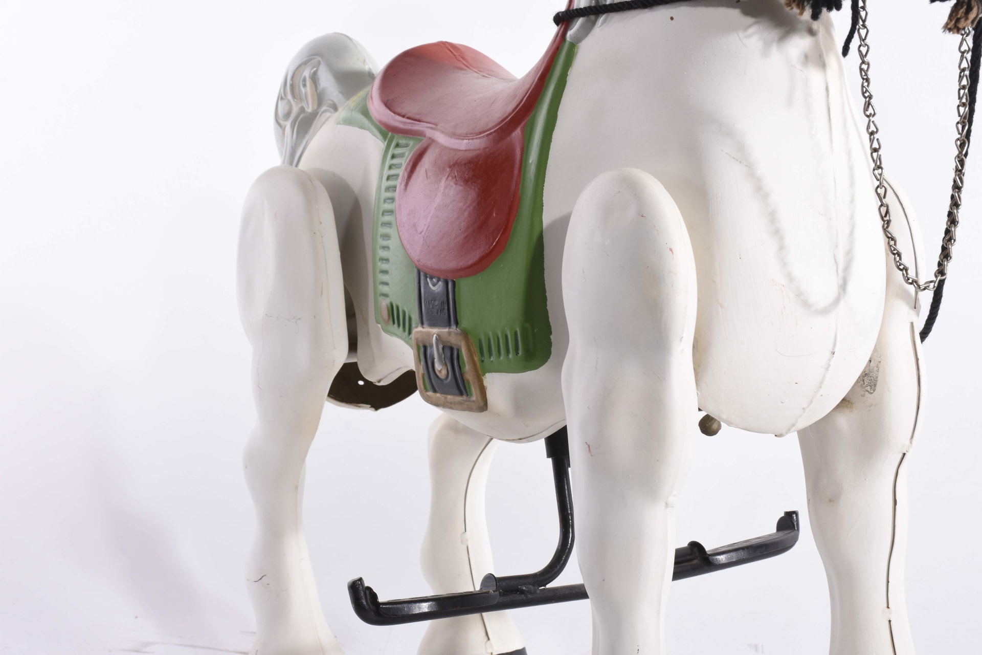 Restored 1940s Pressed Steel Toy Mobo Bronco Horse 26x8x30 at ...