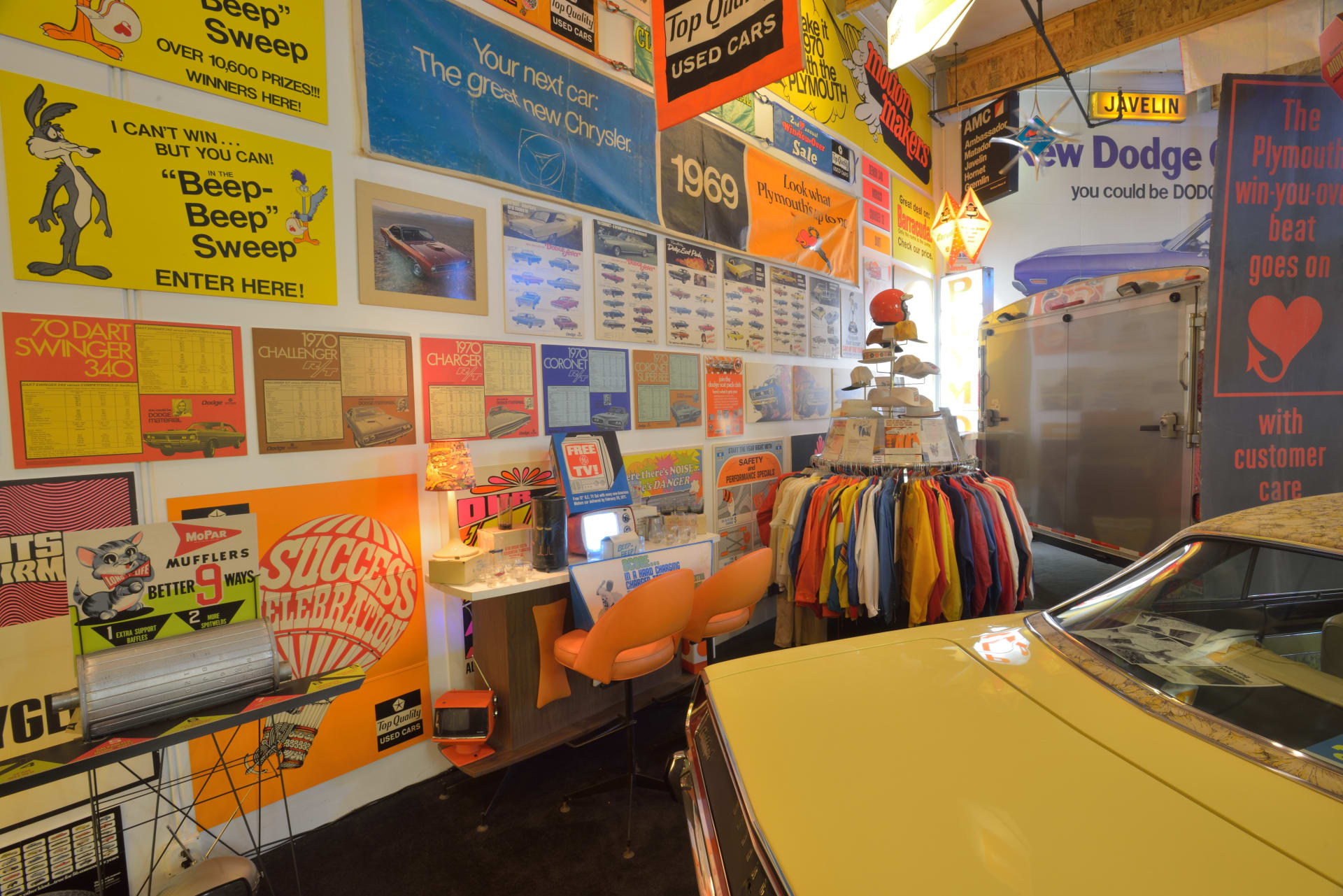 1970 Dodge Dealer Advertisements 24x18, Lot Of 5 at Indy Road Art 2019 ...