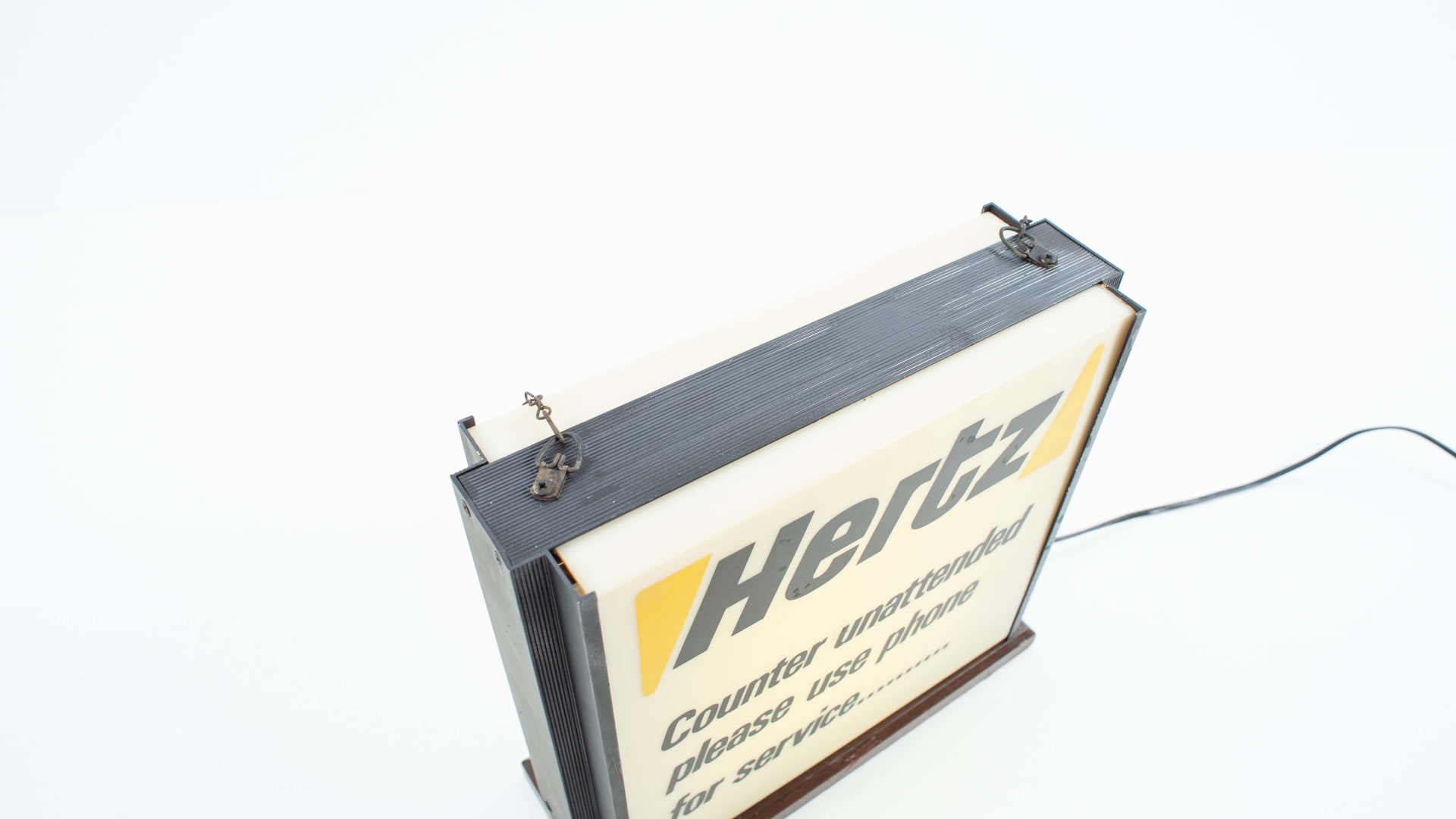 Hertz Counter Sign at Indy Road Art 2020 as P79 - Mecum Auctions
