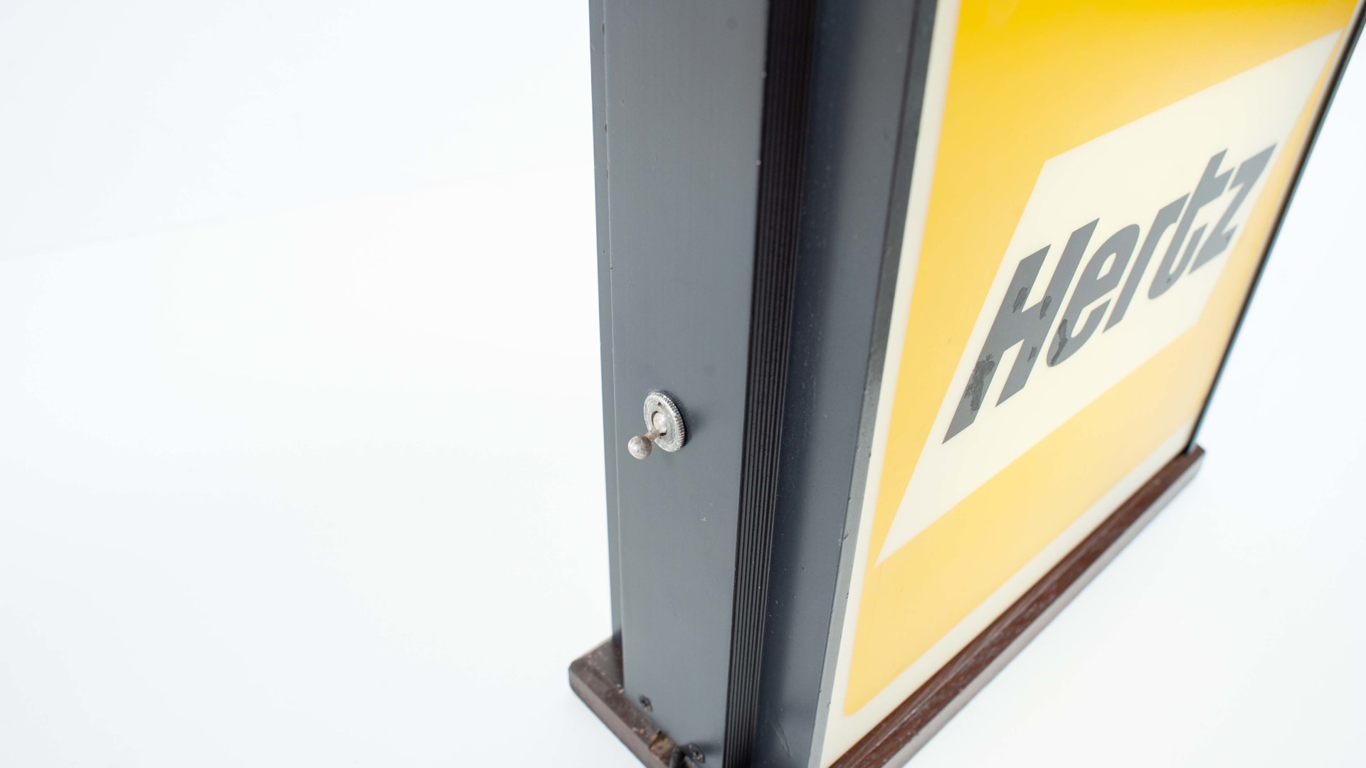 Hertz Counter Sign at Indy Road Art 2020 as P79 - Mecum Auctions