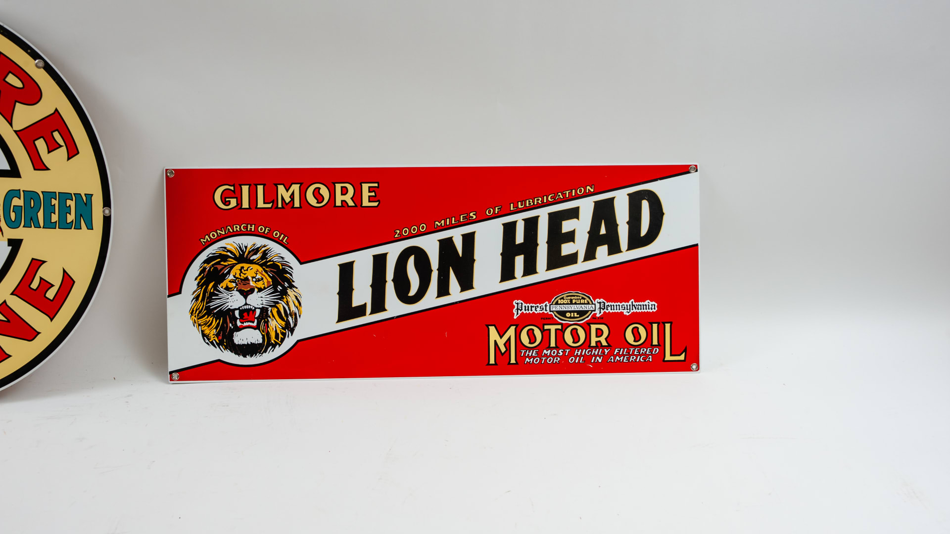 Gilmore Gas Signs at Indy Road Art 2021 as B449 - Mecum Auctions