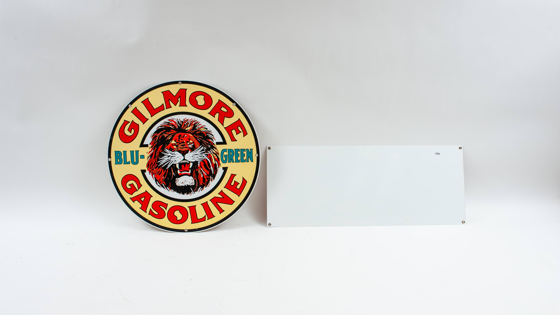 Gilmore Gas Signs at Indy Road Art 2021 as B449 - Mecum Auctions