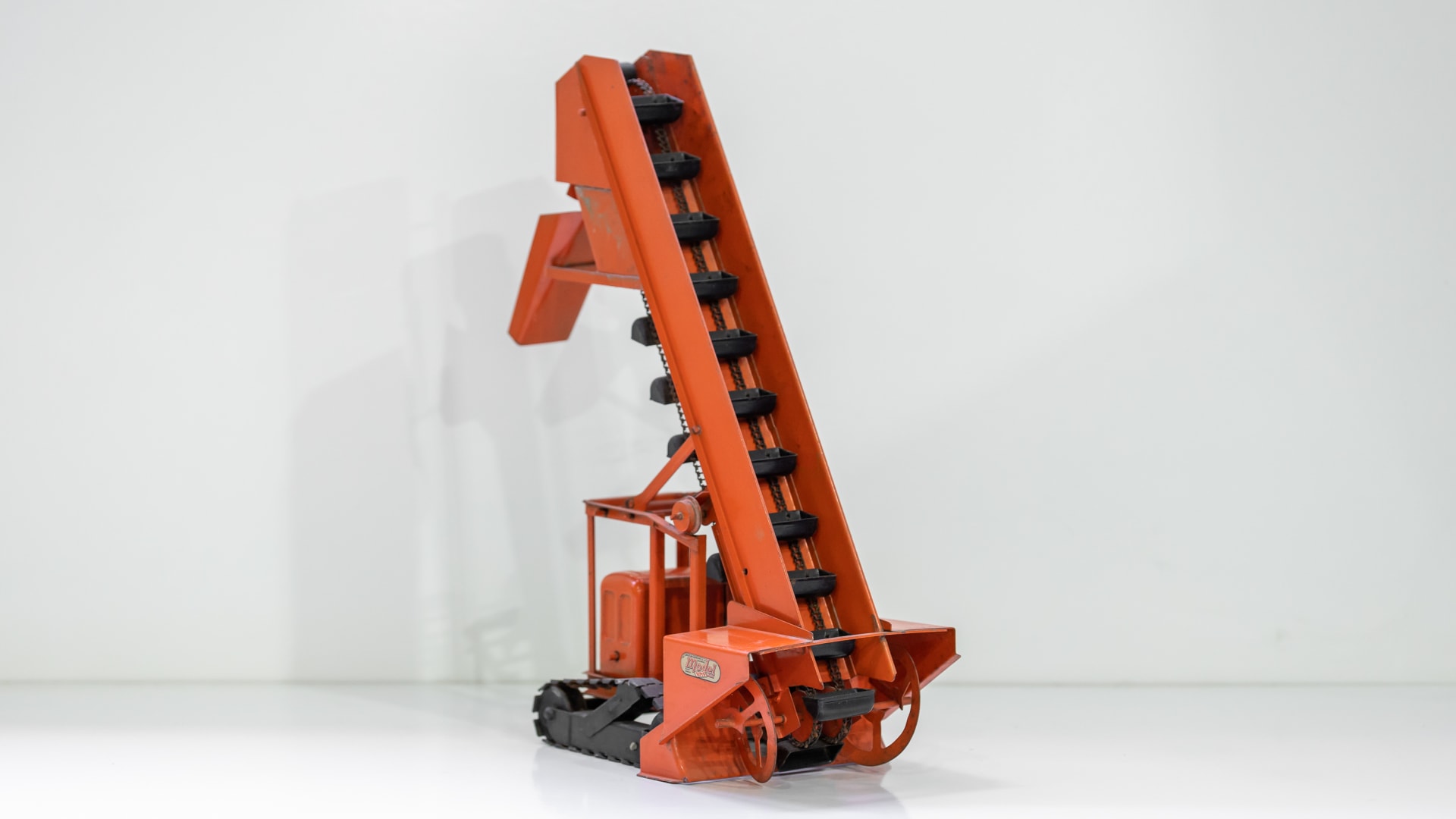 Model Toys Road Elevator Bucket Loader at Indy Road Art 2021 as N243 ...
