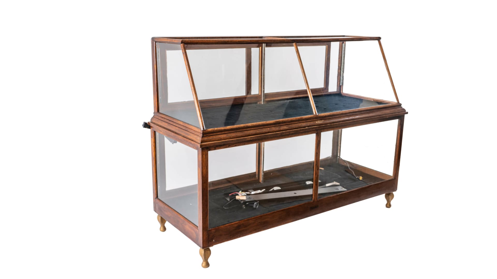 Wooden Light-Up Display Case at Indy Road Art 2022 as B282 - Mecum Auctions