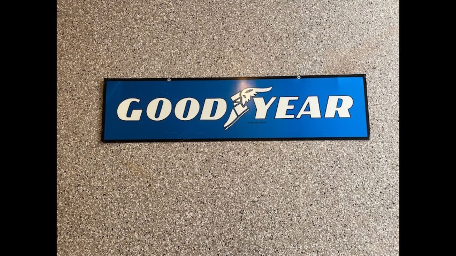 1970s Goodyear Double-Sided Tin Sign at Indy Road Art 2022 as M5 ...