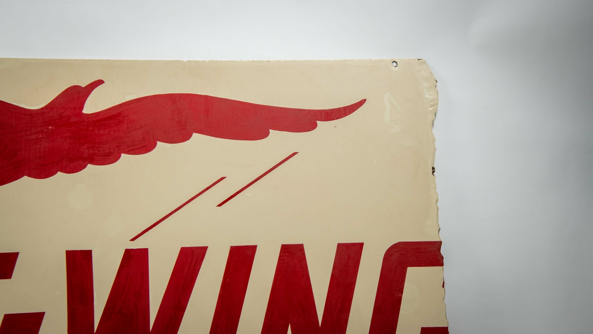 Fleet-Wing Double-Sided Metal Sign at Indy Road Art 2022 as N78 - Mecum ...
