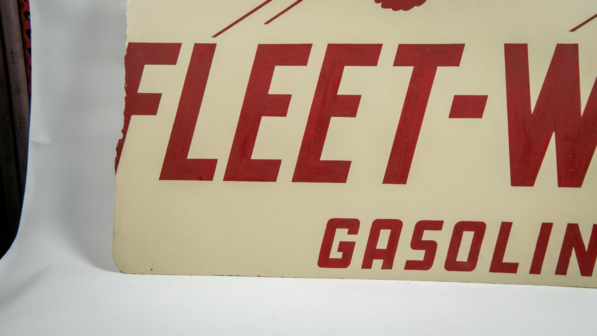 Fleet-Wing Double-Sided Metal Sign at Indy Road Art 2022 as N78 - Mecum ...