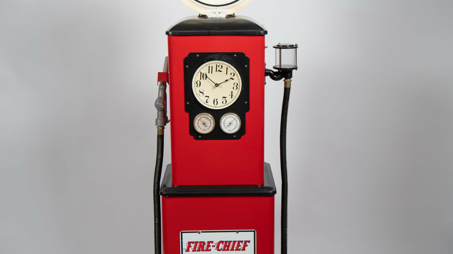 Texaco Clockface Gas Pump at Indy Road Art 2022 as N201 - Mecum Auctions