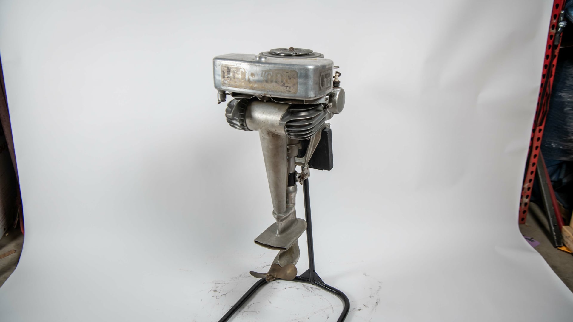 1930s Lockwood Chief Outboard Boat Motor at Indy Road Art 2022 as N288 ...