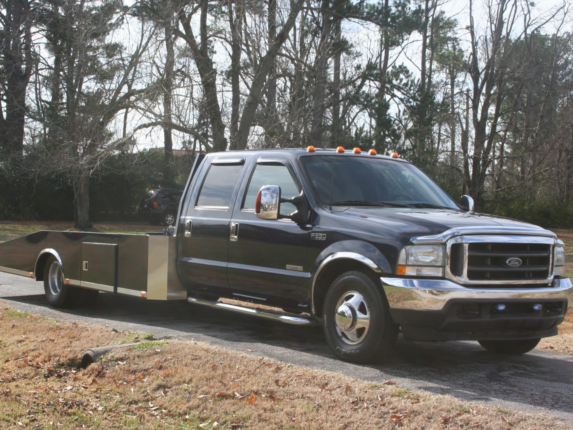 2003 Ford F350 Car Hauler at Dana Mecum's 25th Original Spring Classic ...