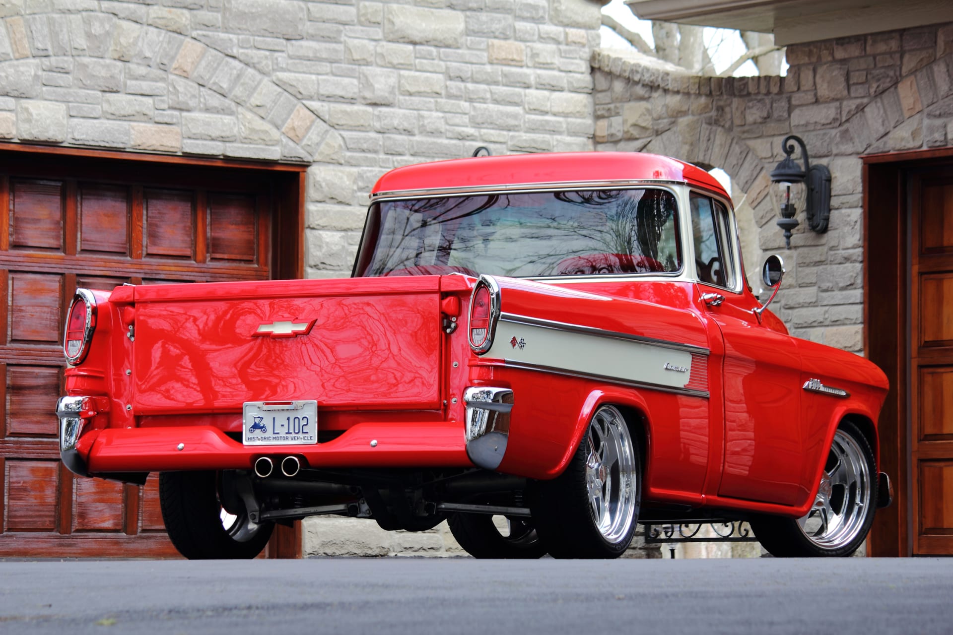 1955 Chevrolet Cameo Pickup at Dana Mecum's 26th Original Spring ...