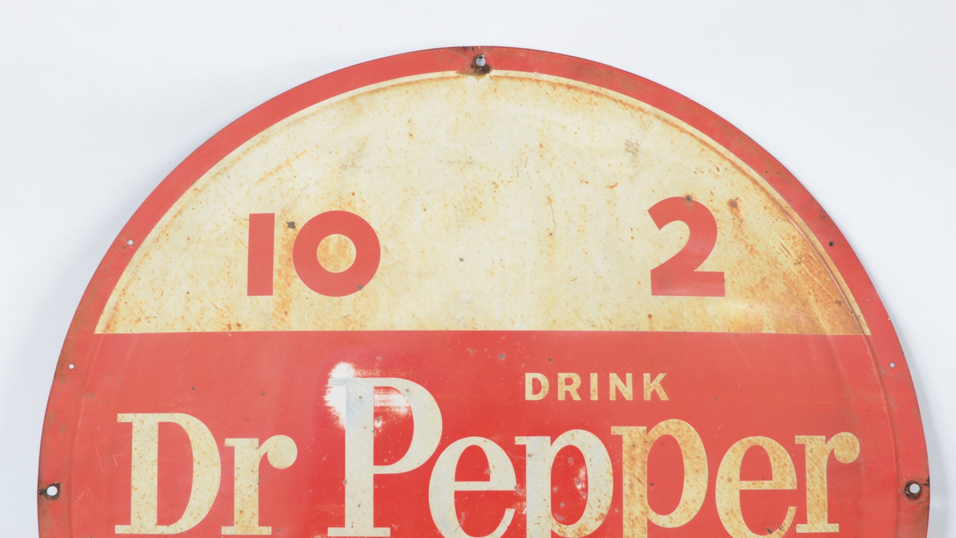 Dr. Pepper Button Sign SST 36x36 at Indy 2016 as B15 - Mecum Auctions
