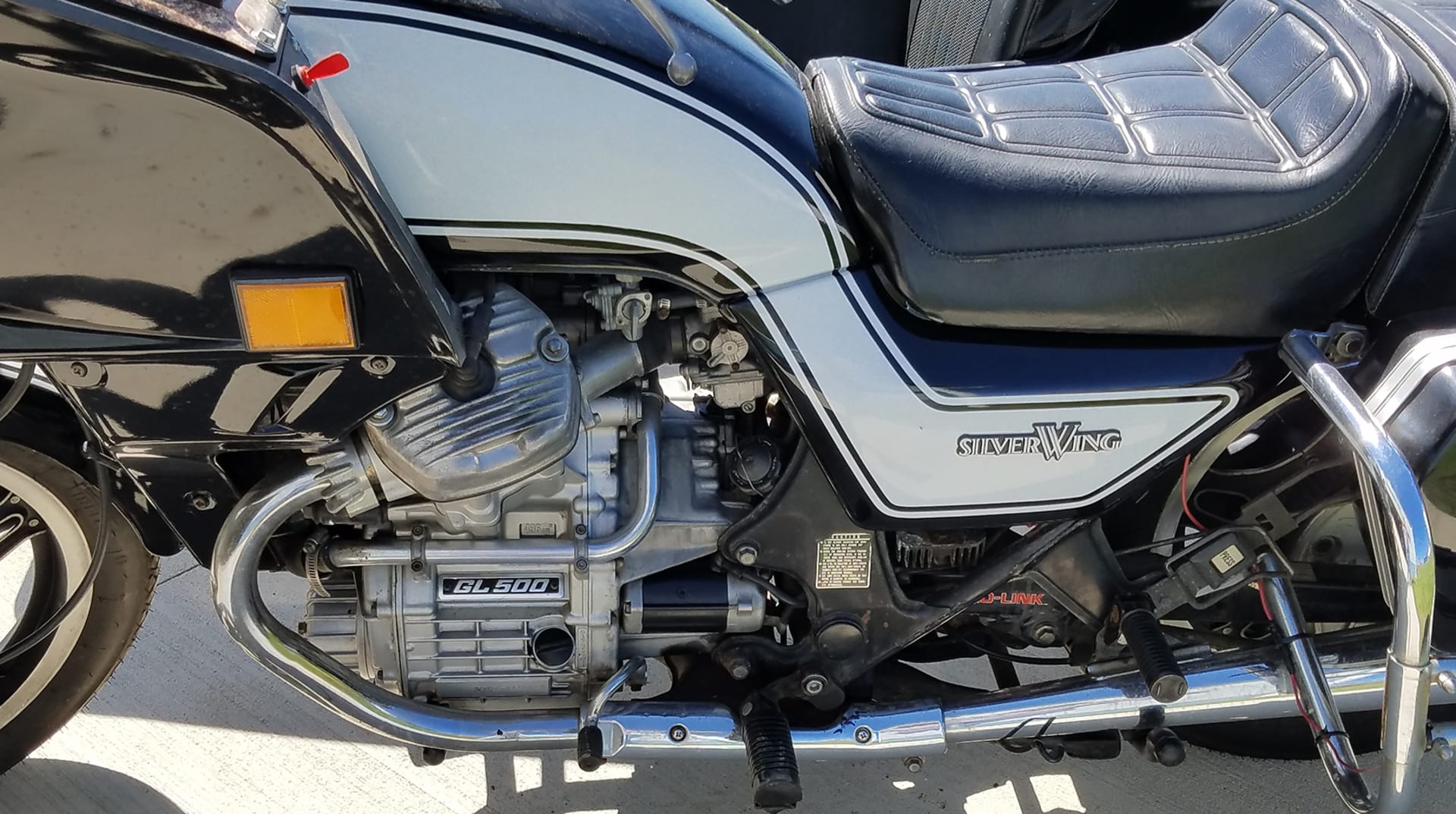 1982 Honda Silverwing Gl500 At Indy 2017 As G162 Mecum Auctions