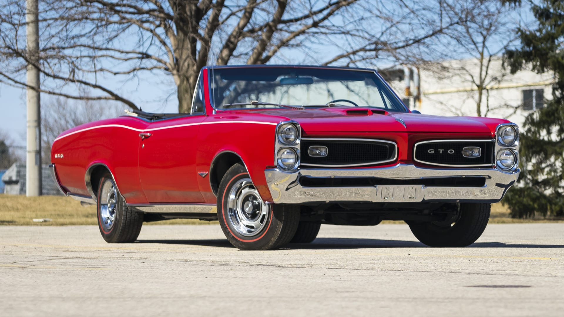 1966 Pontiac GTO Convertible at Indy 2017 as S95 - Mecum Auctions